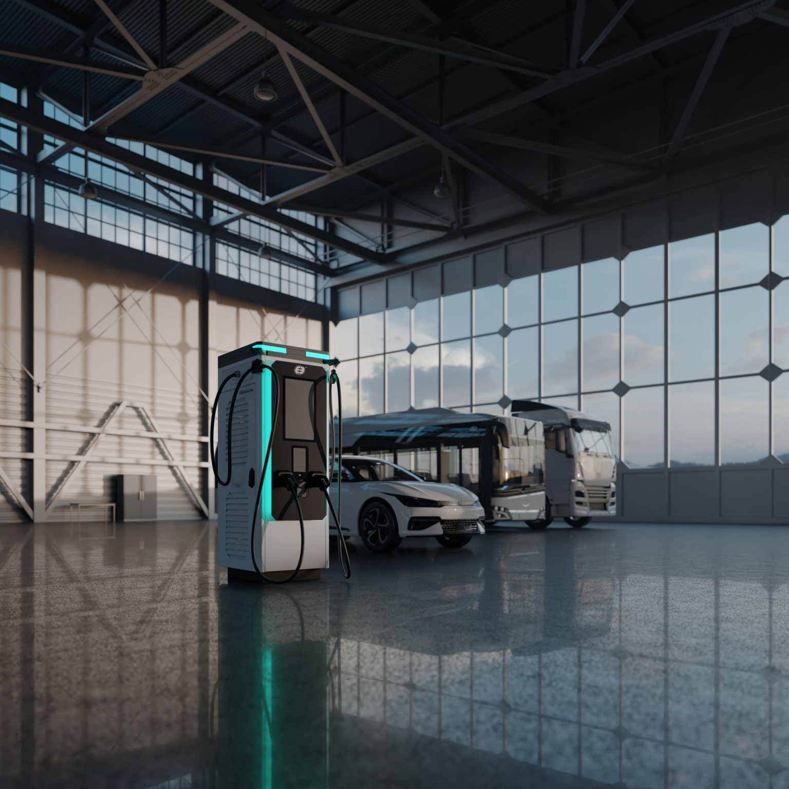 Axon Easy 180, DC Charging station All-in-One 60 - 180 kW DC for EV, E ...