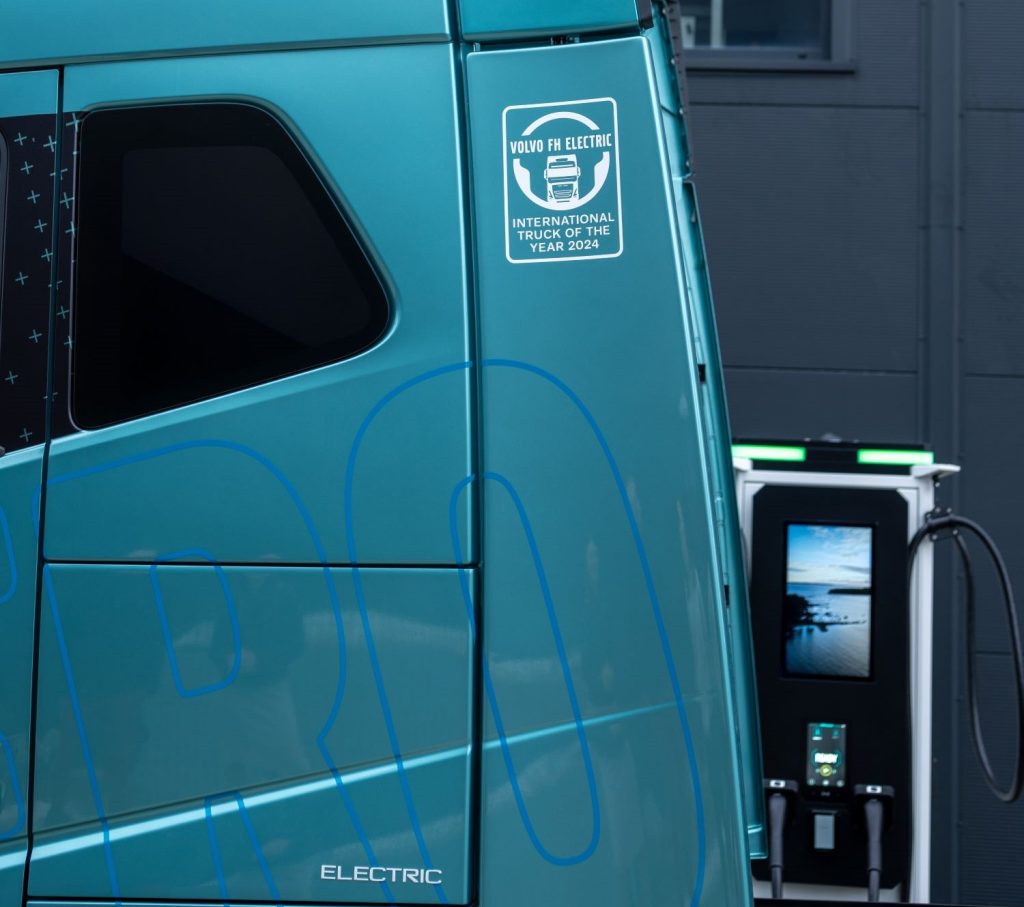 Axon Easy 400 tests with Volvo FH Aero Electric | Ekoenergetyka